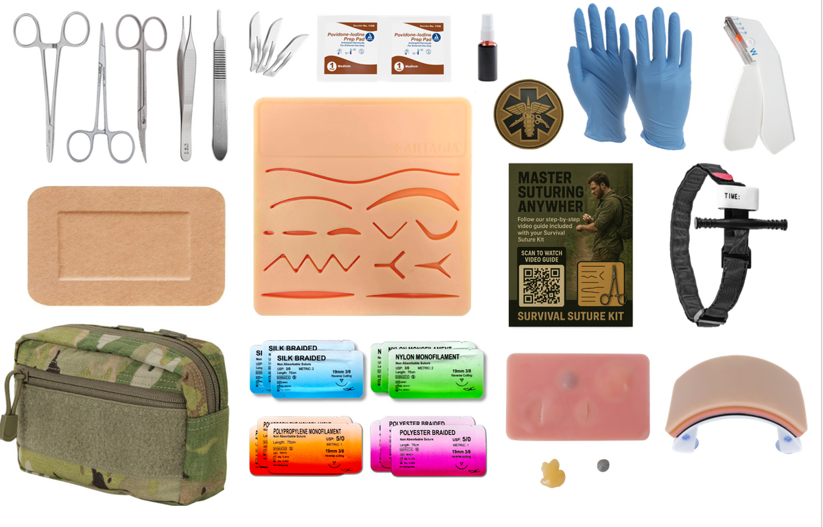 PRO Survival Suture Practice Kit – Suture Kit