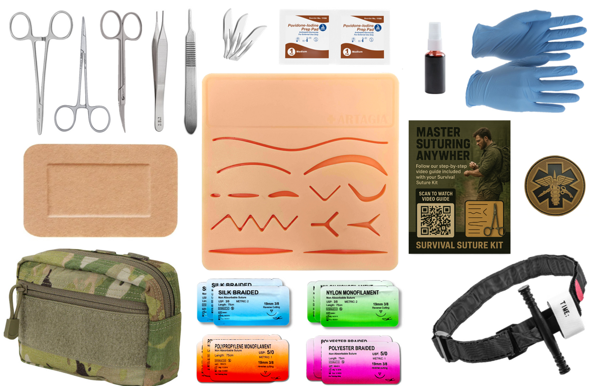 Advanced Survival Suture Practice Kit – Suture Kit