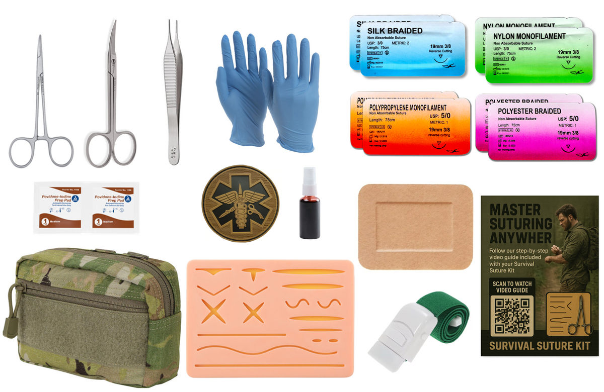 STANDARD SURVIVAL SUTURE KIT – Suture Kit